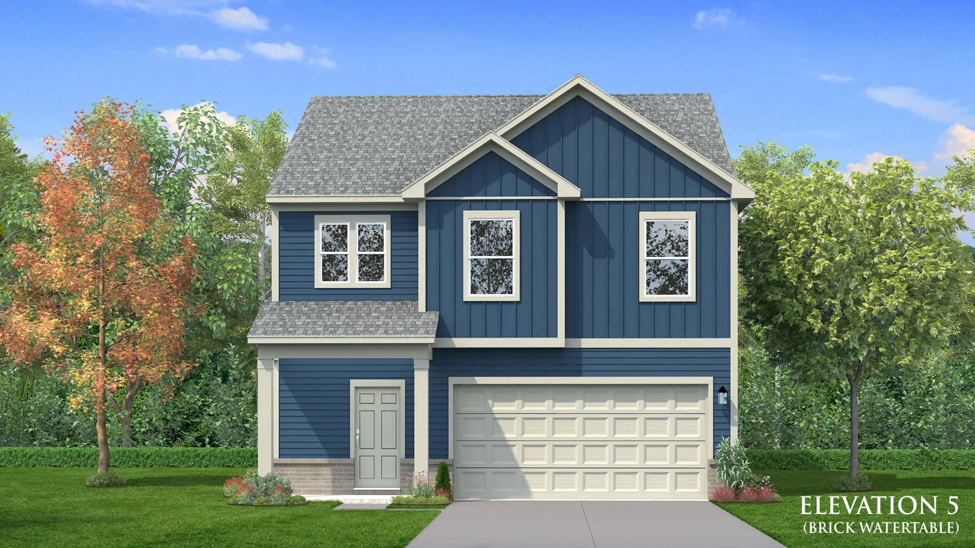 4021 Gaskill Drive Floor Plan | Spring Branch | DRB Homes.