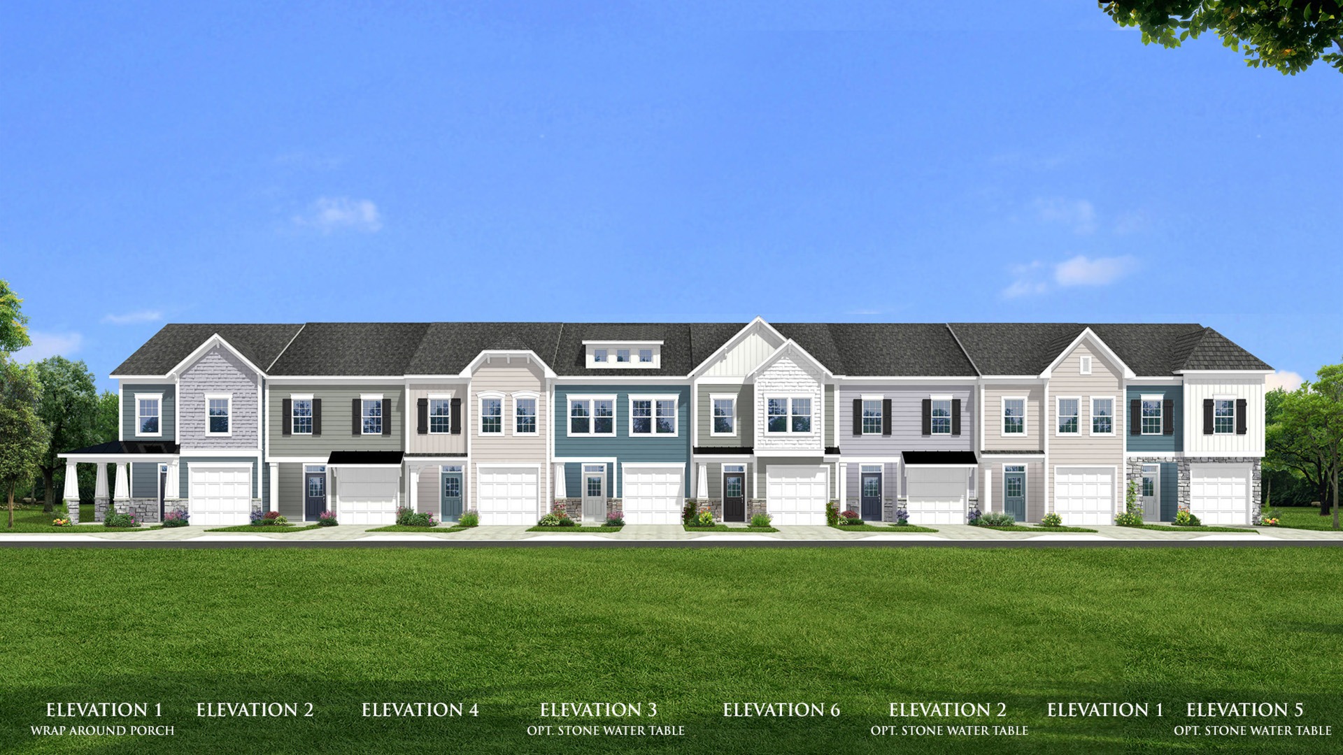 South Brook Townhomes Home Plans in Inwood, WV | DRB Homes